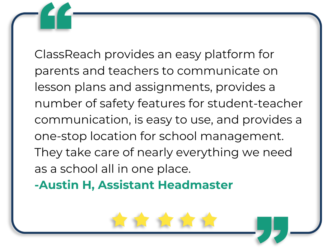 Web-based School Software - ClassReach