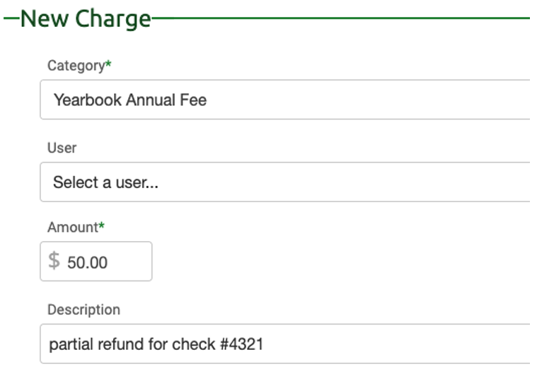 Processing a Partial Refund of a Check Payment